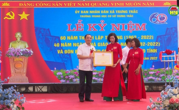 Trường THCS Trưng Trắc Kỷ niệm 60 năm thành lập - Đài Phát Thanh và ...